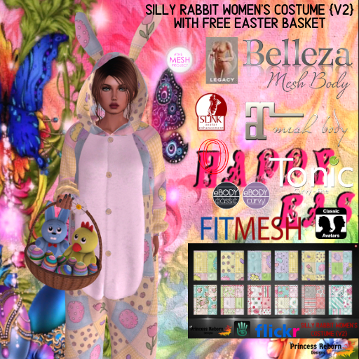 Second Life Marketplace - Silly Rabbit Women's Costume {V2} "BOXED"
