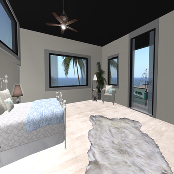 Second Life Marketplace - LH - Houseboat - Windlass Room ADD-ON Green