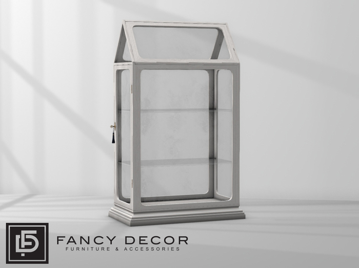 Second Life Marketplace - Fancy Decor: Display Cabinet (white)
