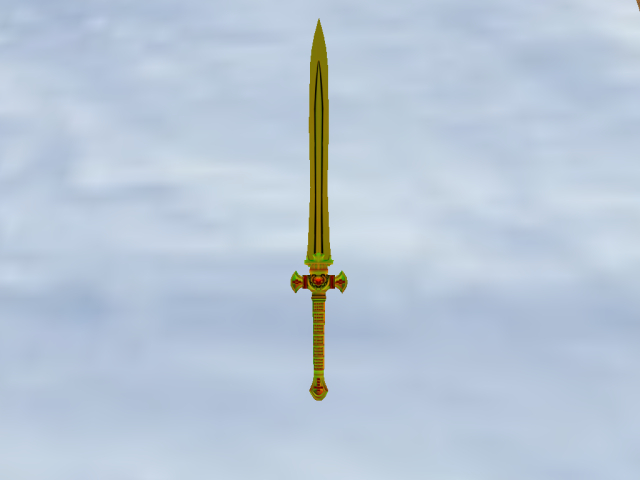 Second Life Marketplace - gold god sword