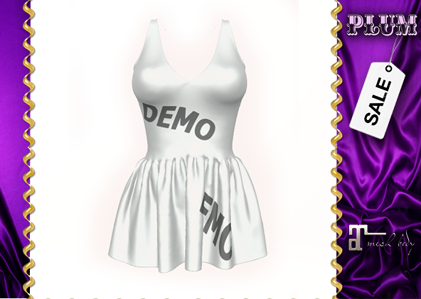 Second Life Marketplace Dress Elena Maitreya Demo