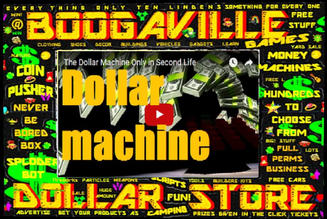 Second Life Marketplace - The Boredom Busters Dollar Machine Full Perms