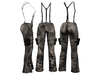 Second Life Marketplace - Suspender Pants With Side Pockets and Rivets ...