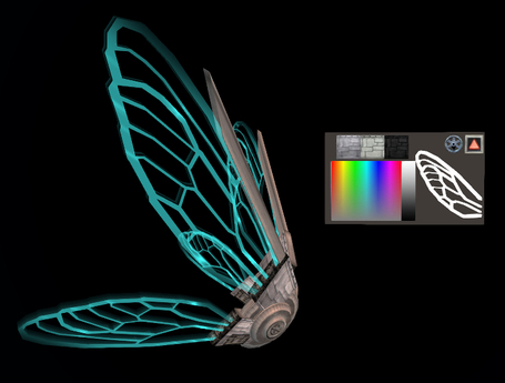 Second Life Marketplace - KK Cyber Fairy Wing Set