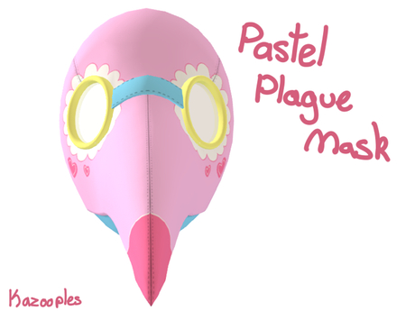 Second Life Marketplace - Pastel Plague Doctor Mask
