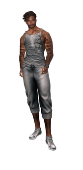 Second Life Marketplace - Res_Eric full sport's outfit Grey