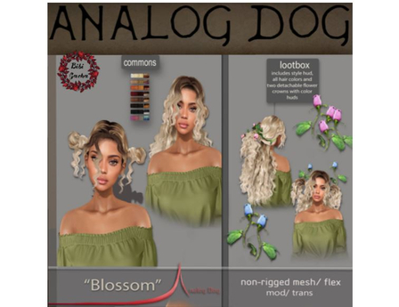 Second Life Marketplace - AD - Blossom B - splash