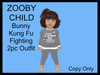 Second Life Marketplace - Steph-0-Bee's - Bunny Kung Fu Fighting (Zooby ...