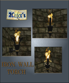 Second Life Marketplace - VT WALL TORCH