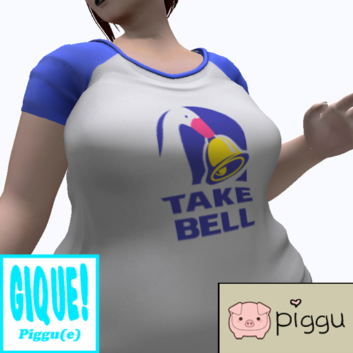 Second Life Marketplace - Goose Game Take Bell Piggu June Tee