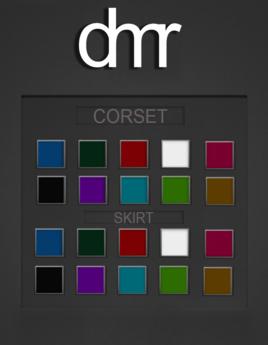 Second Life Marketplace - [DR] OUTFIT CL 139 HUD 10 COLORS :: MESH