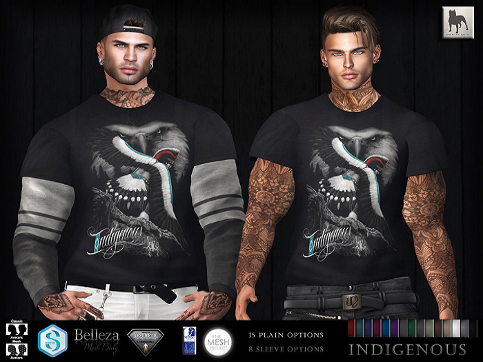 Second Life Marketplace - AB-TShirt - Indigenous