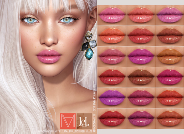 Second Life Marketplace - M I A R Y - Milena Lips in Colors (Lelutka ...