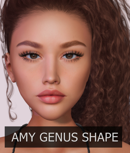 Second Life Marketplace - Shape Amy - Genus Classic Head W001 ...