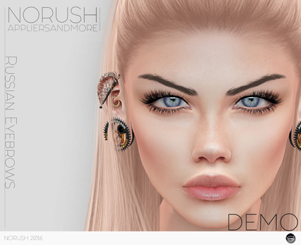 Second Life Marketplace - /N-R/ (catwa) Russian Eyebrows DEMO