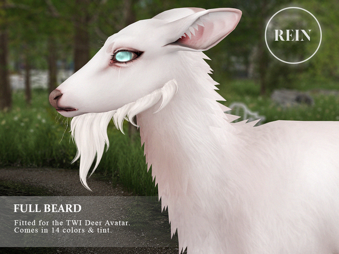 Second Life Marketplace - REIN - TWI Deer Full Beard