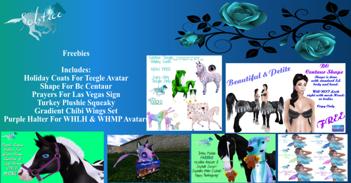 Second Life Marketplace - Solstice - Collection of Freebies
