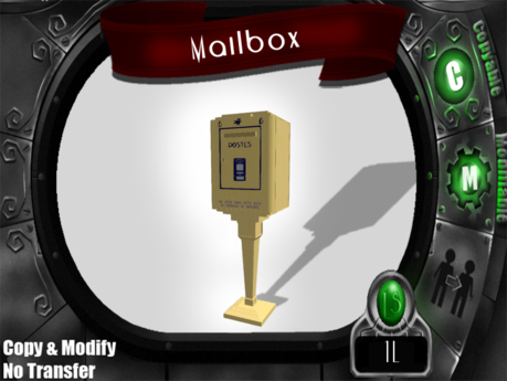 Second Life Marketplace - ~JS~ Mailbox - Mesh - BOXED