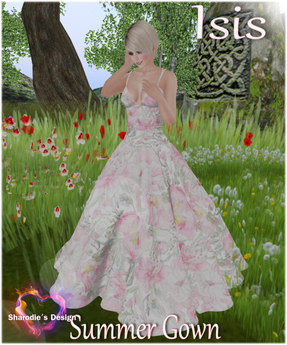Second Life Marketplace - ~*~Shar's Design~*~Summer gown Isis - wear me