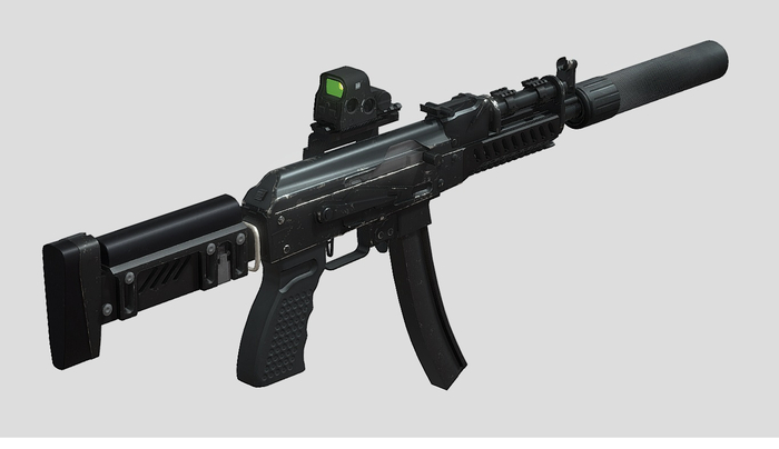 Second Life Marketplace - SCRIPTED Vityaz SN 9mm Carbine Tactical SMG ...