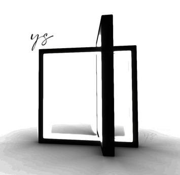 Second Life Marketplace - !six o'clock! B&W Lamp
