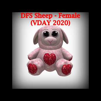 Second Life Marketplace - DFS TEXTURE - DFS Sheep - Female (VDAY 2020)