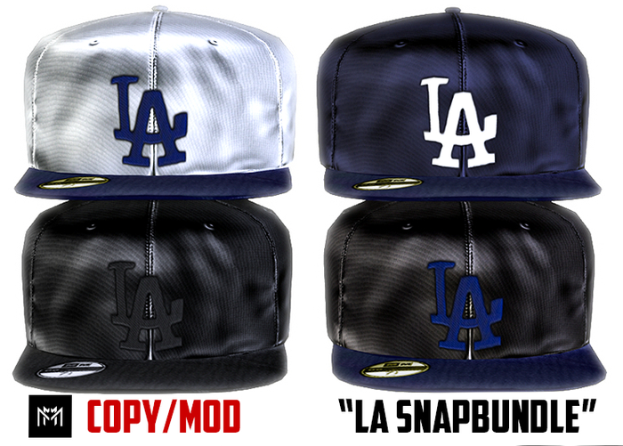 Second Life Marketplace - LA Snapback Bundle v2