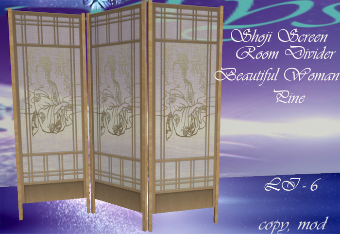 Second Life Marketplace - ~MystRie~ Shoji Room Divider - Beautiful ...