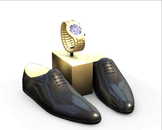 Second Life Marketplace - -David Heather-Shoes & Watch