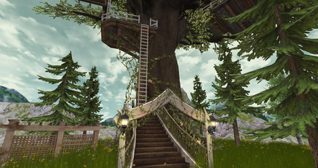 Second Life Marketplace - NEW!!! Treehouse from THE ULTIMATE MULTISCENE ...