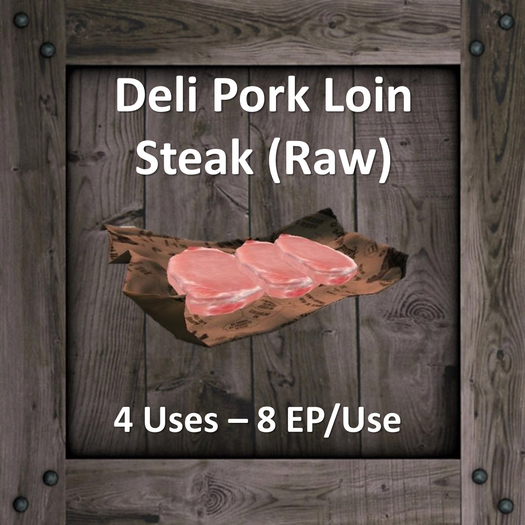 Second Life Marketplace - DFS Deli Pork Loin Steak (Raw) (Texture)