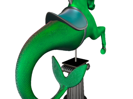 Second Life Marketplace - Culprit Immortals Hippocamp Emerald