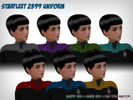 Second Life Marketplace - Starfleet 2399 Uniform (Female)