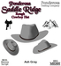 Second Life Marketplace - Saddle Ridge Rough Cowboy Hat - Ash Gray