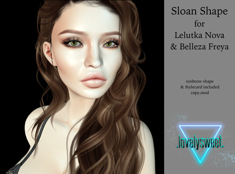 Second Life Marketplace - .lovelysweet. Sloan Shape Nova 2.0 /Freya