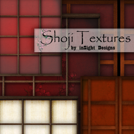 Second Life Marketplace - ID | Shoji Screen inspired wood framed ...