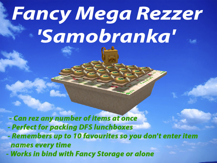 Second Life Marketplace - Fancy Mega Rezzer Samobranka - PROMO PRICE
