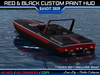 Second Life Marketplace - Red & Black Paint HUD Bandit 380R
