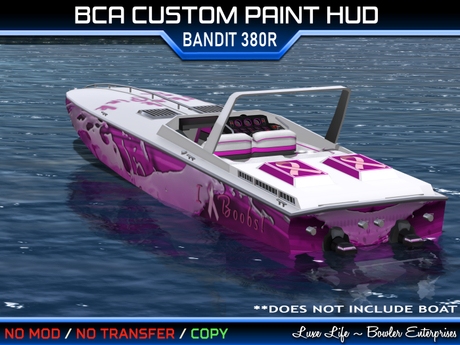 Second Life Marketplace - BCA Paint HUD Bandit 380R