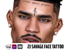 Second Life Marketplace - MESHMAFIA - 21 Savage Face Tattoo
