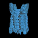 Second Life Marketplace - Funsies Attachable Blue ruffles