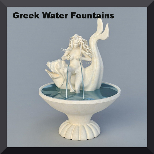 Second Life Marketplace - Greek Water Fountains