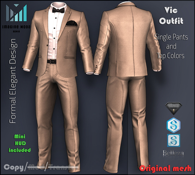 Second Life Marketplace - Vic Outfit -Creamy- Aesthetic, Signature ...