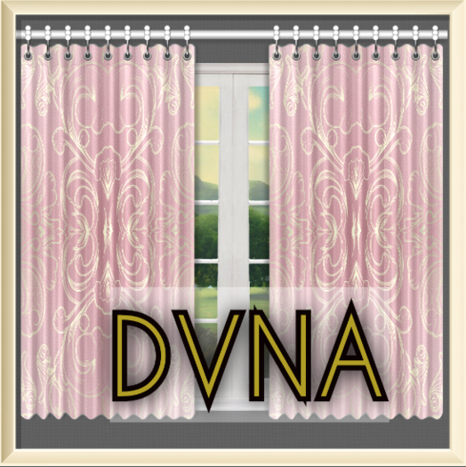 Second Life Marketplace - DVNA Window with curtain pink