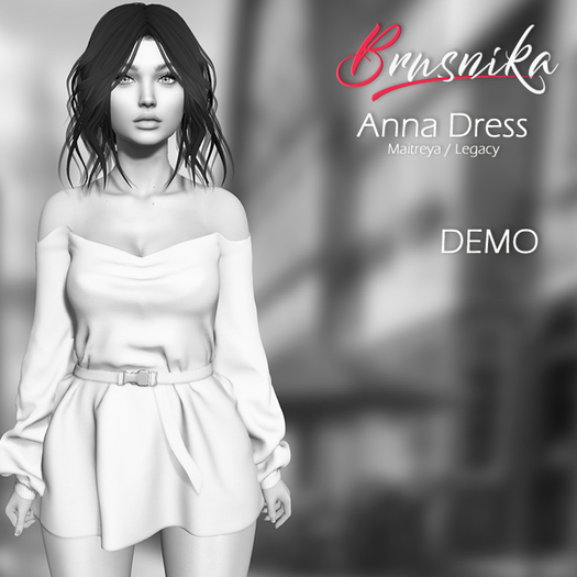 Second Life Marketplace - -Brusnika-Anna Dress-DEMO