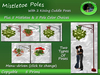 Second Life Marketplace - Mistletoe Poles With Poses Plus Texture ...