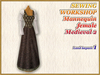 Second Life Marketplace - SEWING WORKSHOP Mannequin female Medieval 2 ...