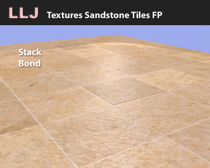 Second Life Marketplace - LLJ Textures Sandstone Tiles FP