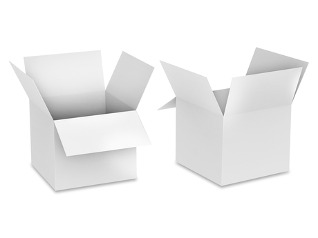 Second Life Marketplace - Full Perm Mesh Open Cardboard Storage Box 1LI