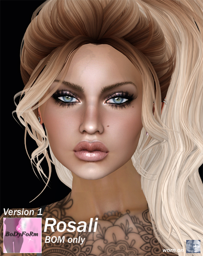 Second Life Marketplace - :*: BoDyFoRm :*:Vol.16 Rosali Exclusive Skin ...